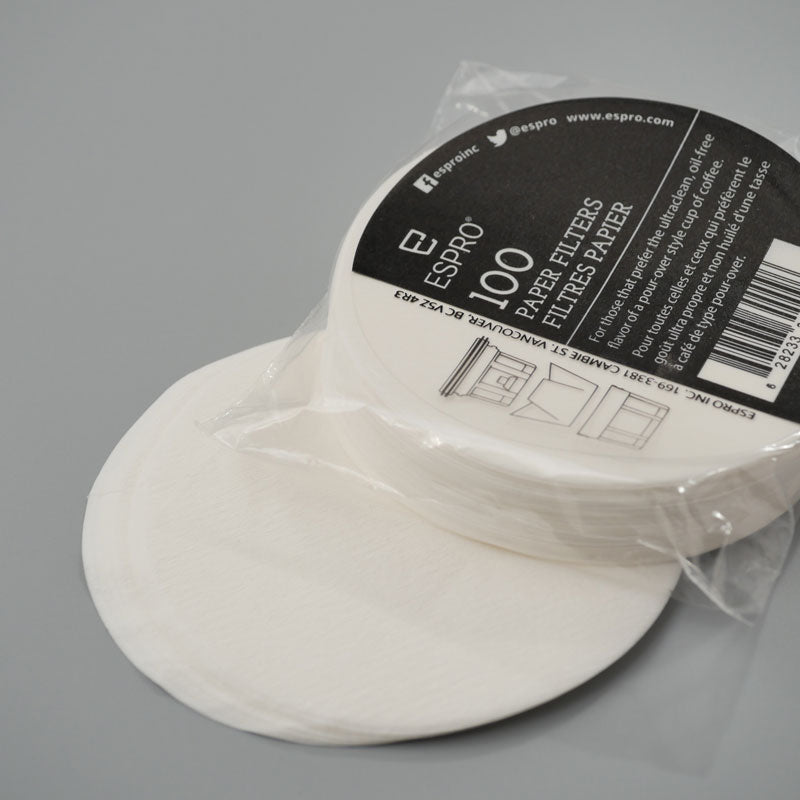 ESPRO Replacement Paper Filters for French Press Coffee – 100 Pack for ...