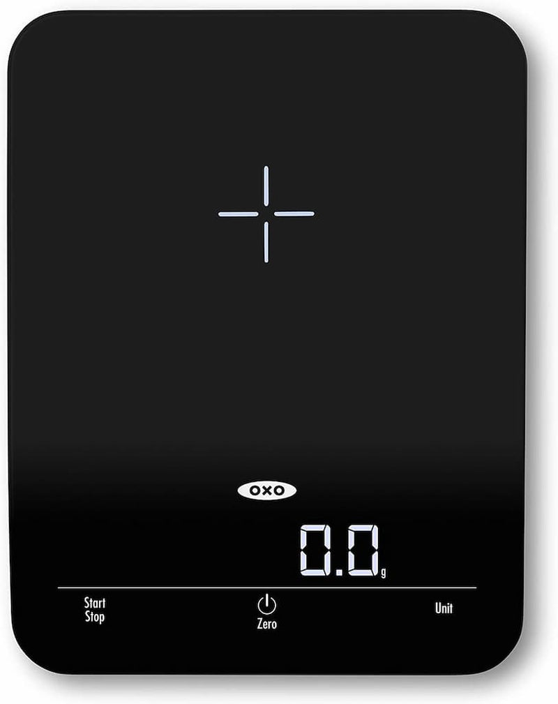 OXO Precision Coffee Scale with Timer, Slim design, 6 lb, Black
