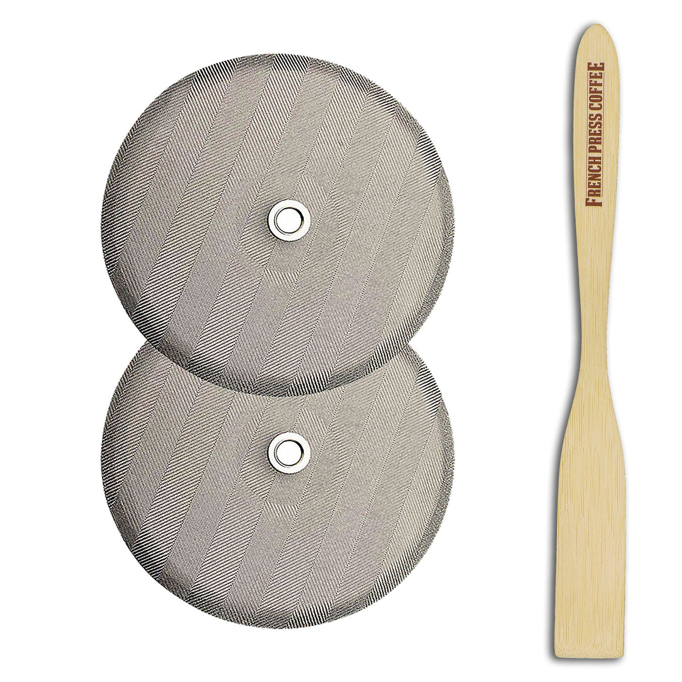 French Press Replacement Filter Screen, fits most 8-Cup models, 4"